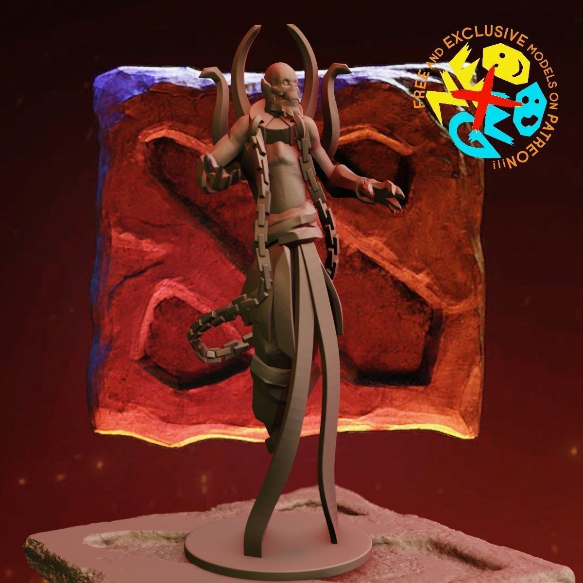 LICH - DOTA 2 3D model 3D printable | CGTrader