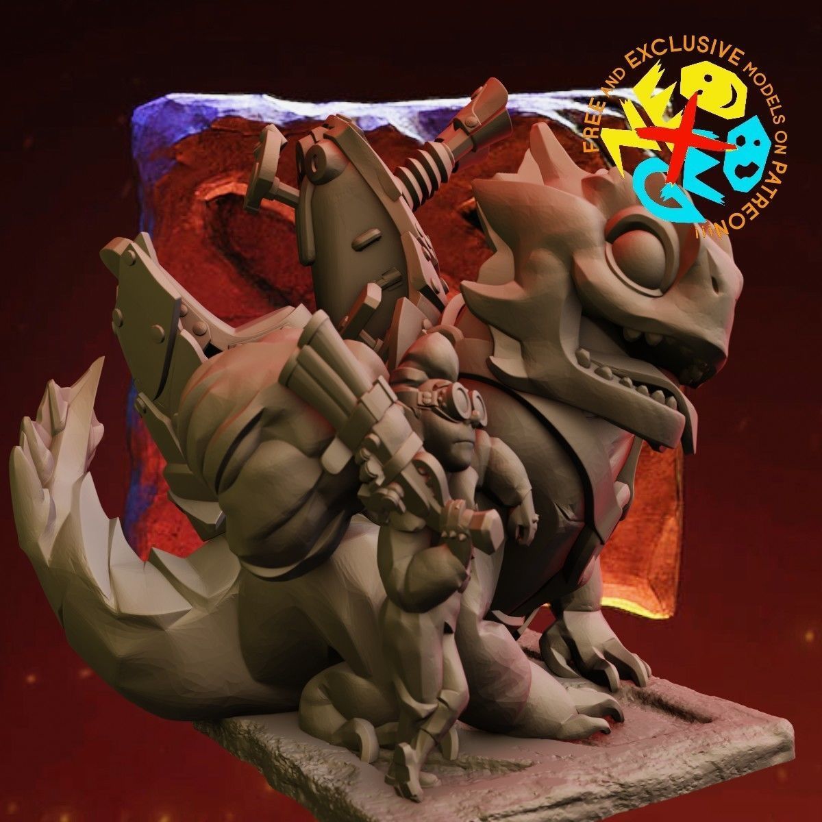 SNAPFIRE - DOTA 2 free 3D model 3D printable | CGTrader
