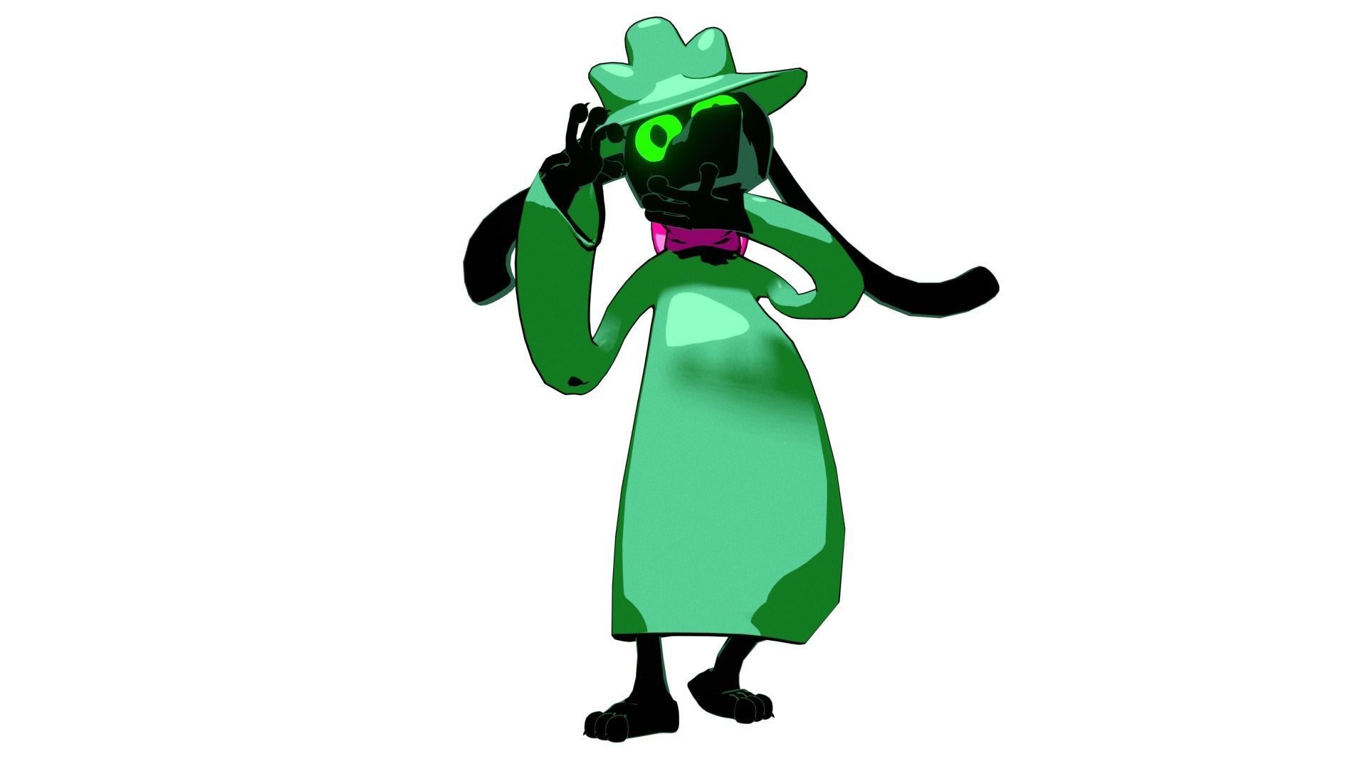 Eldritch Ralsei 3D Model Test free 3D model animated rigged | CGTrader