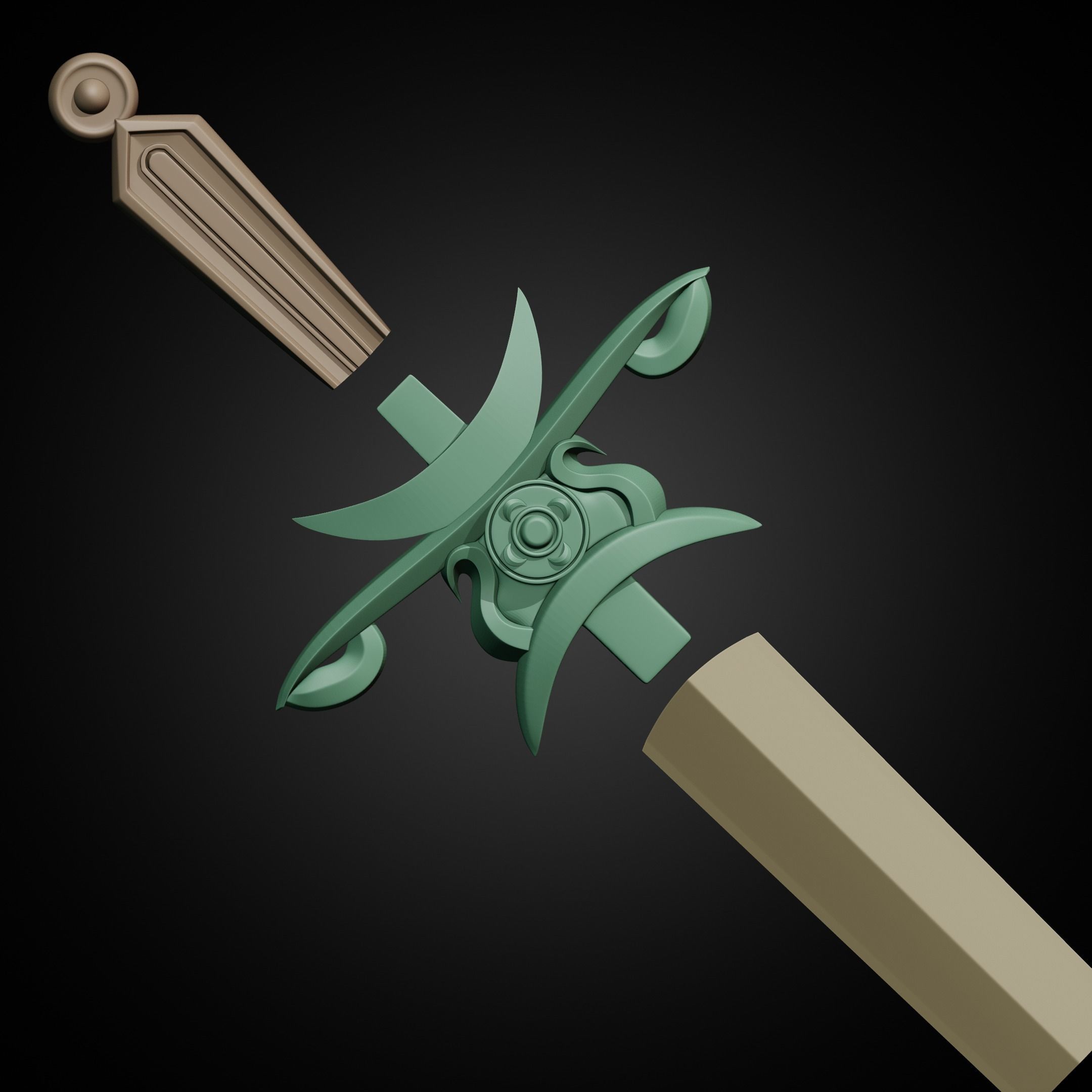 Sailor Moon The Holy Sword for Cosplay 3D model 3D printable | CGTrader