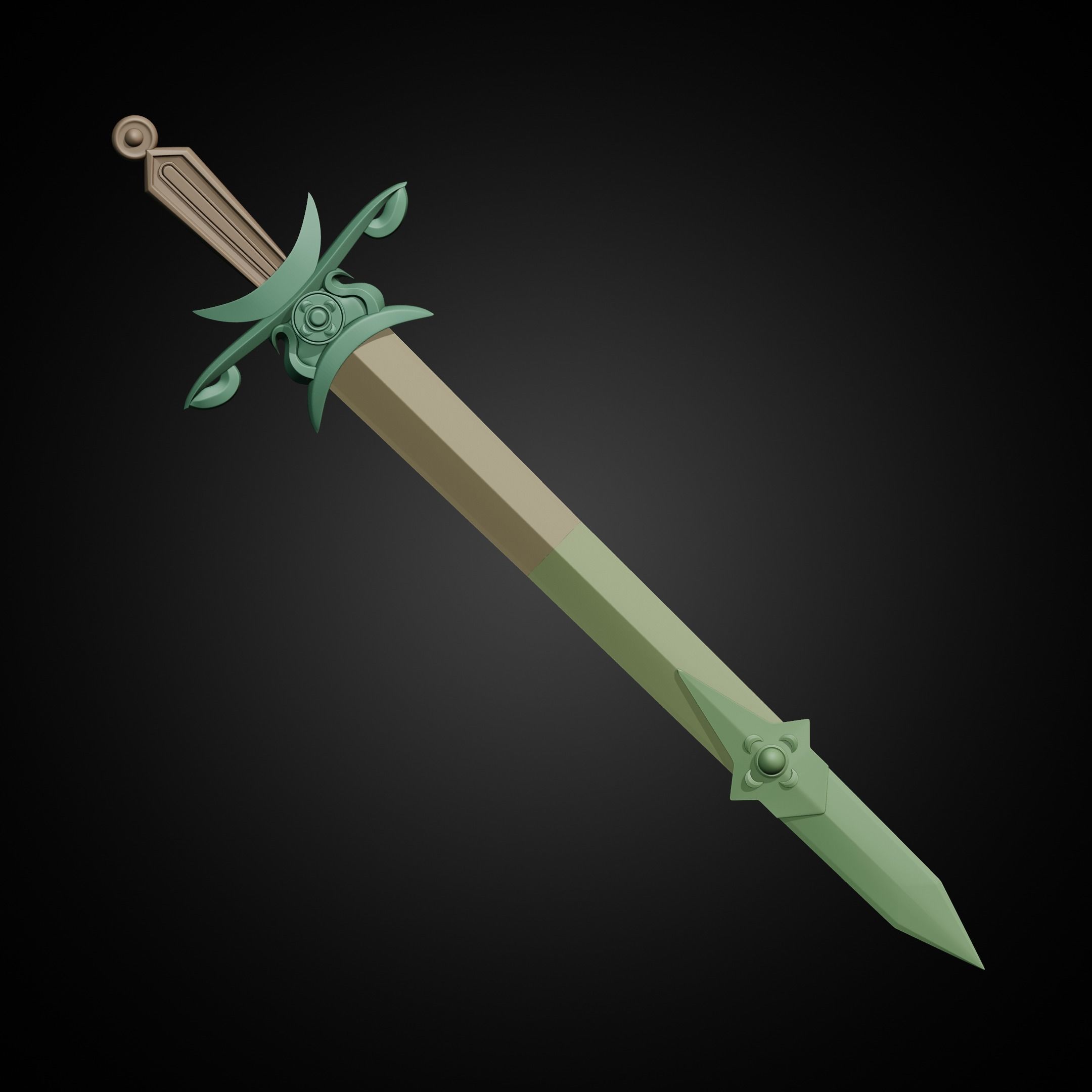 Sailor Moon The Holy Sword for Cosplay 3D model 3D printable | CGTrader