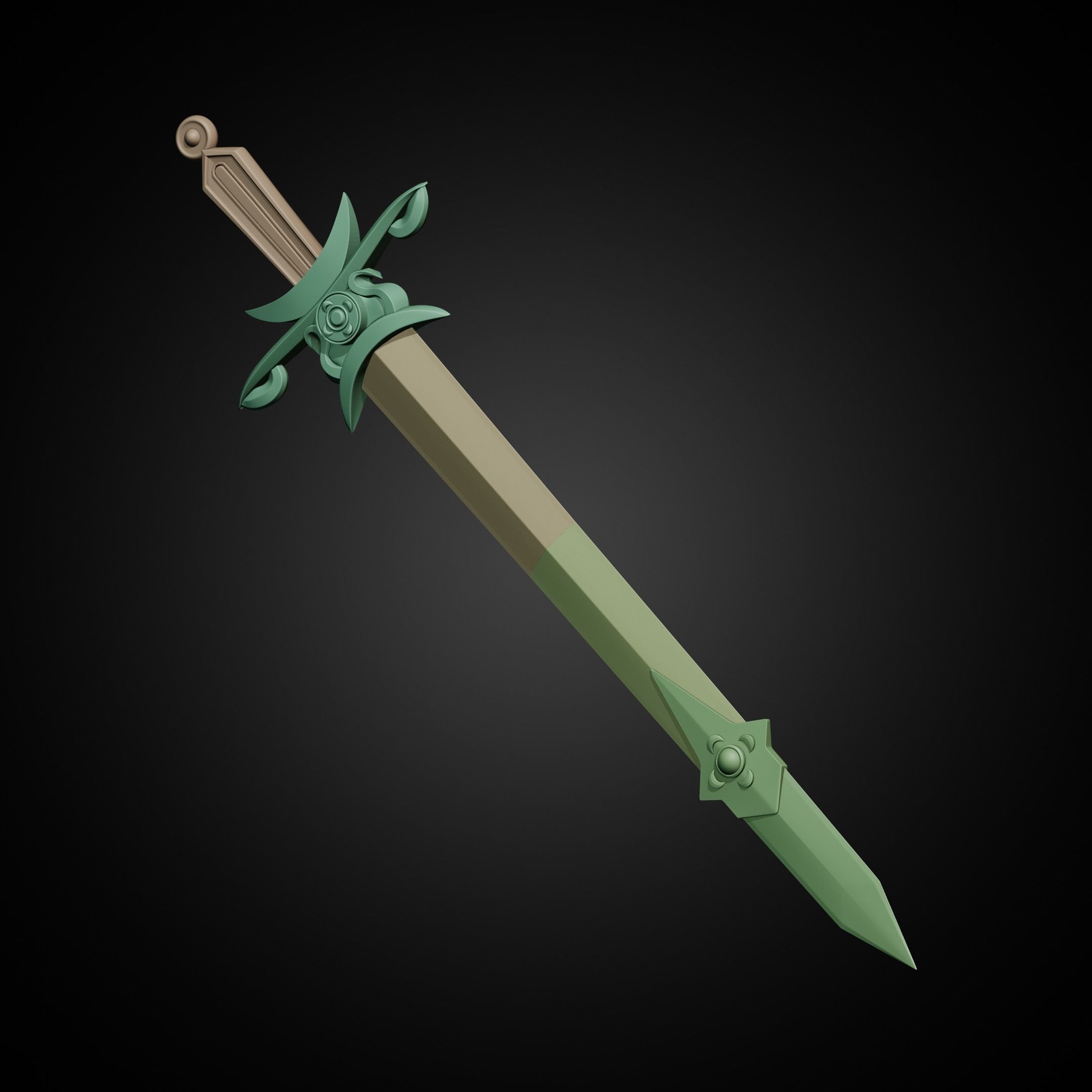 Sailor Moon The Holy Sword for Cosplay 3D model 3D printable | CGTrader