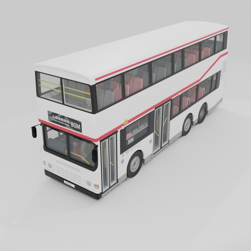 Dennis Dragon Bus 3D model | CGTrader