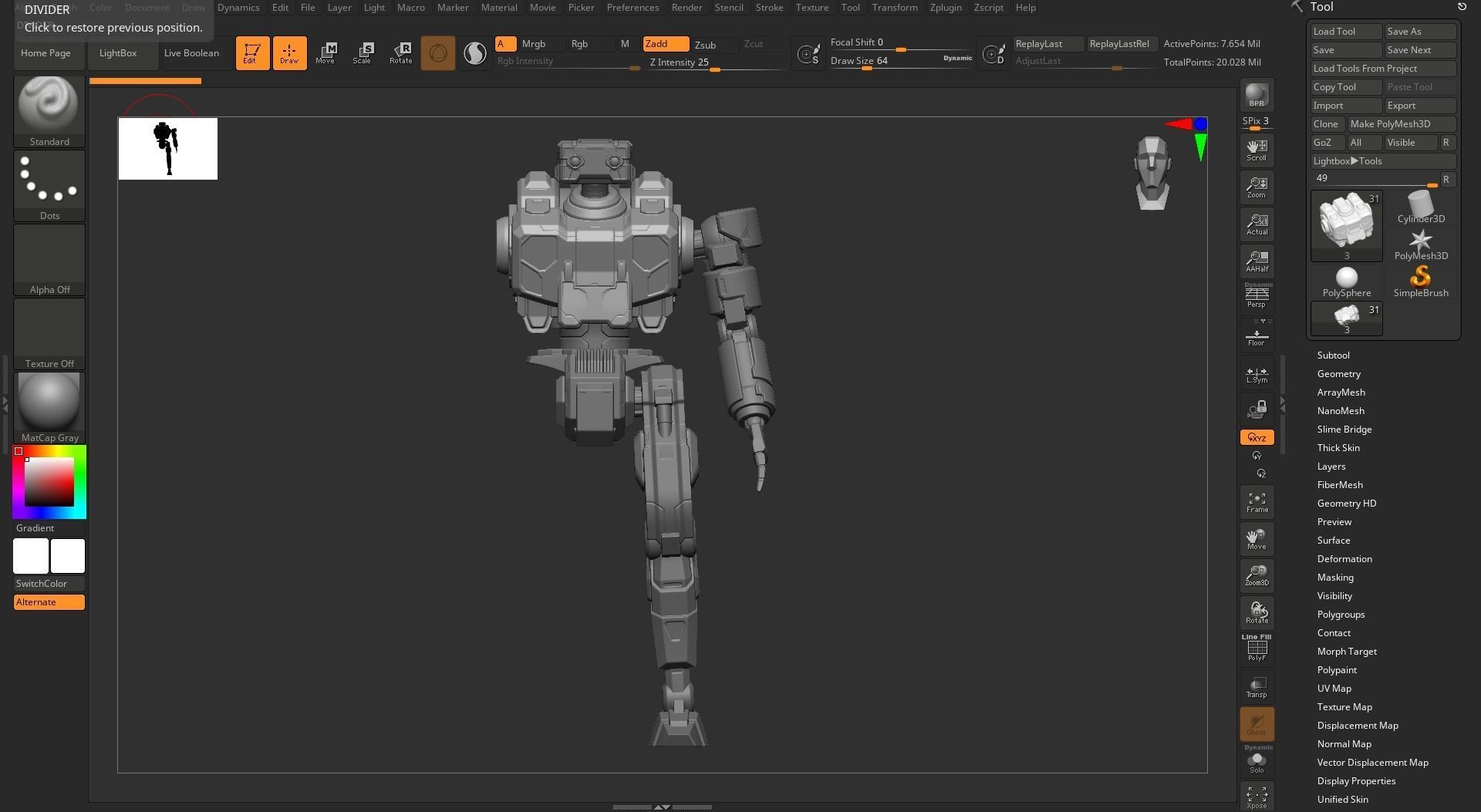 Robot free VR / AR / low-poly 3D model animated rigged | CGTrader