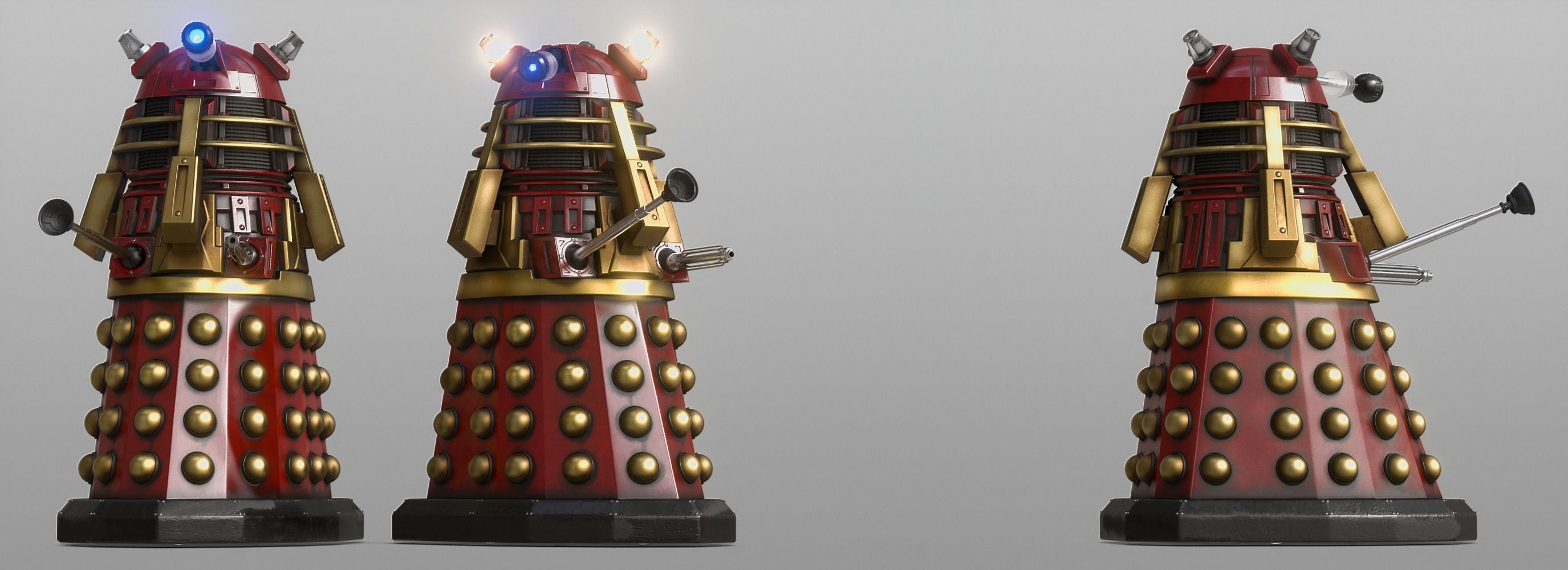 New Series Supreme Dalek 3D model | CGTrader