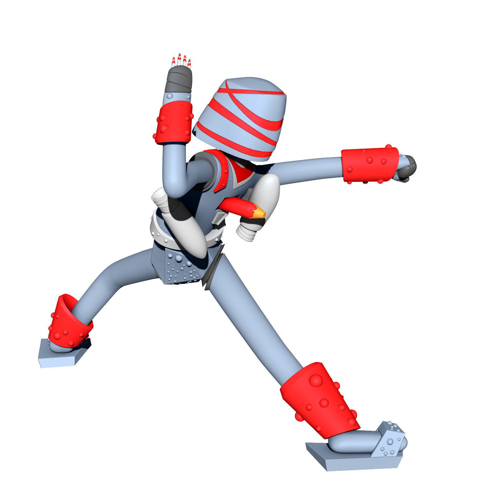 Chibi Giant robo 3D model 3D printable | CGTrader