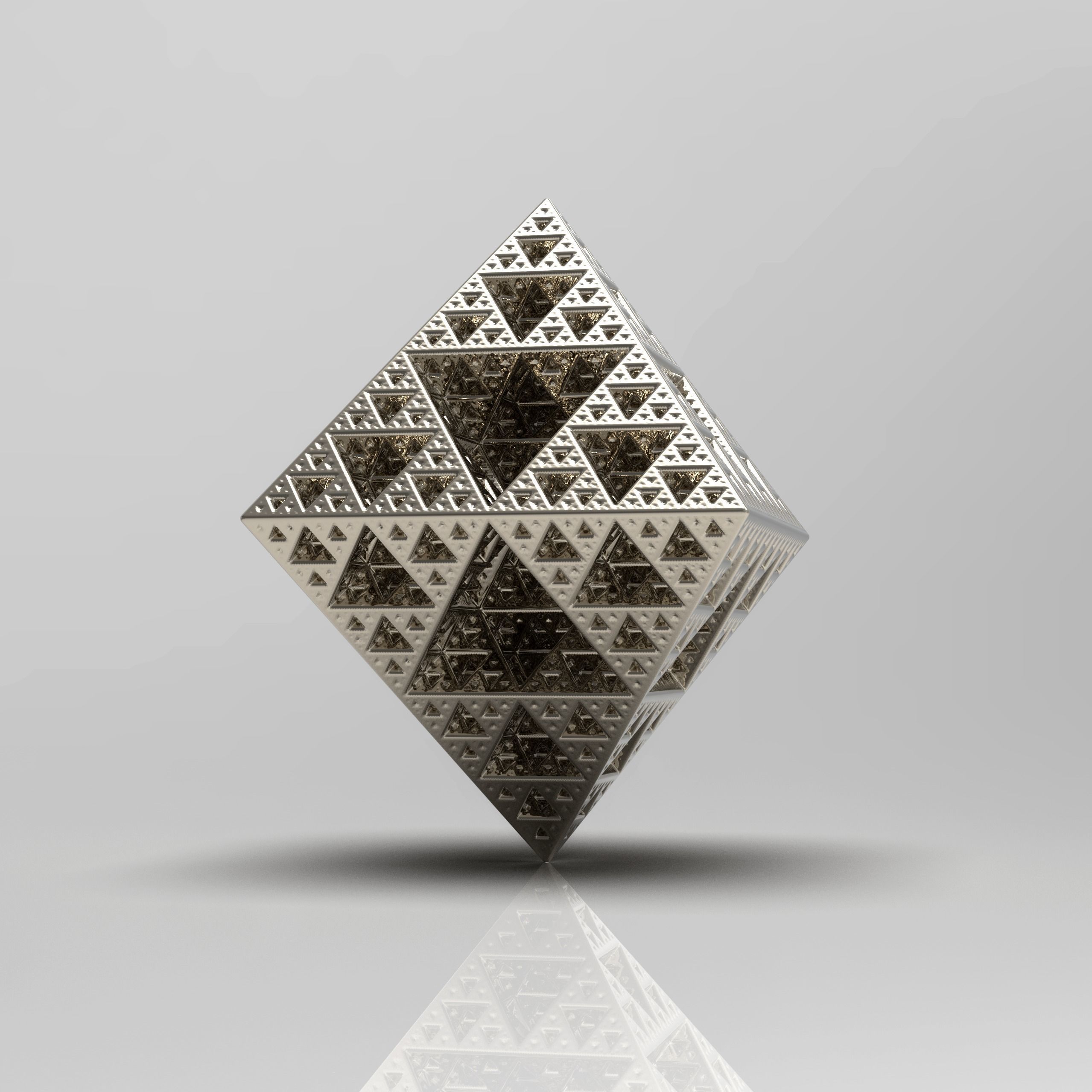 Fractal Platonic Solids - STL Pack 3D model 3D printable | CGTrader