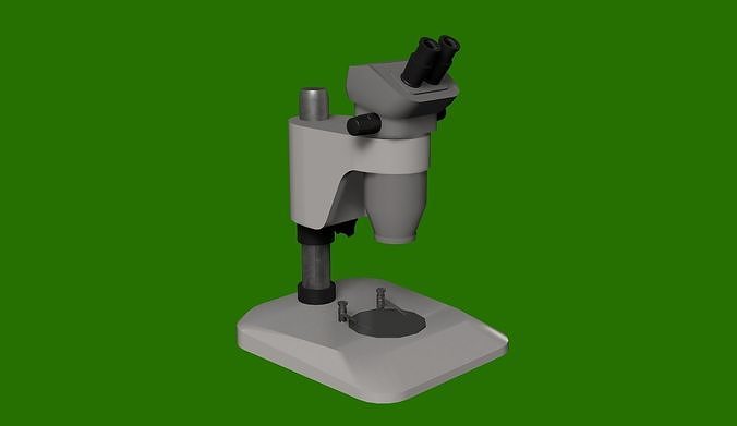 3D model Microscope VR / AR / low-poly | CGTrader