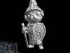 Sir Snortington Pug Knight 3D model 3D printable | CGTrader