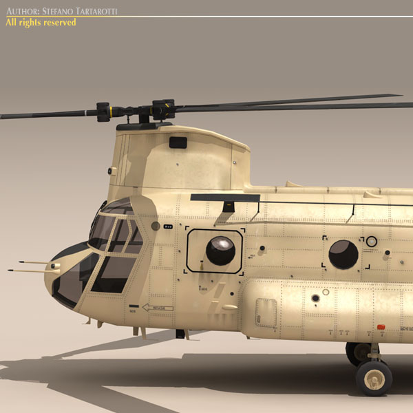 CH-47 EAF 3D model | CGTrader