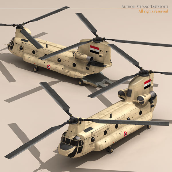 CH-47 EAF 3D model | CGTrader