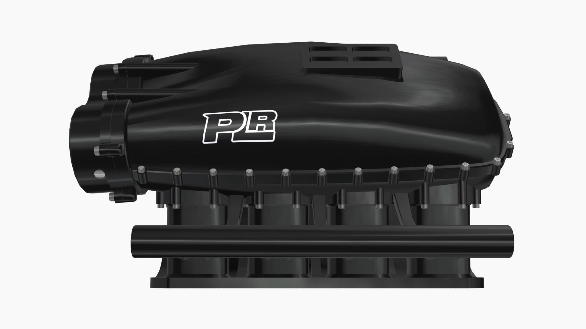 3D model Magnatron 481x billet intake manifold VR / AR / low-poly ...