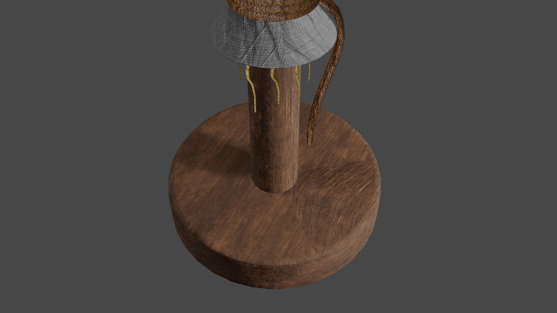 Medieval fencing training apparatus 3D model | CGTrader