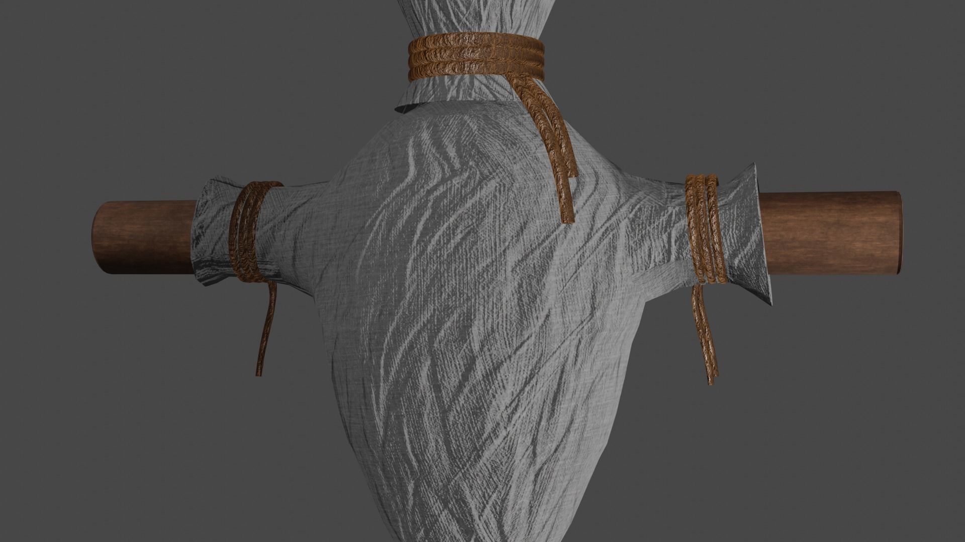 Medieval fencing training apparatus 3D model | CGTrader
