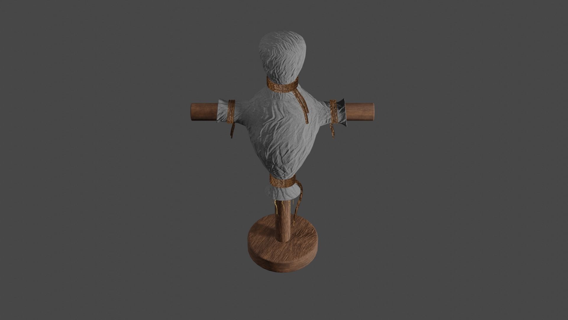 Medieval fencing training apparatus 3D model | CGTrader