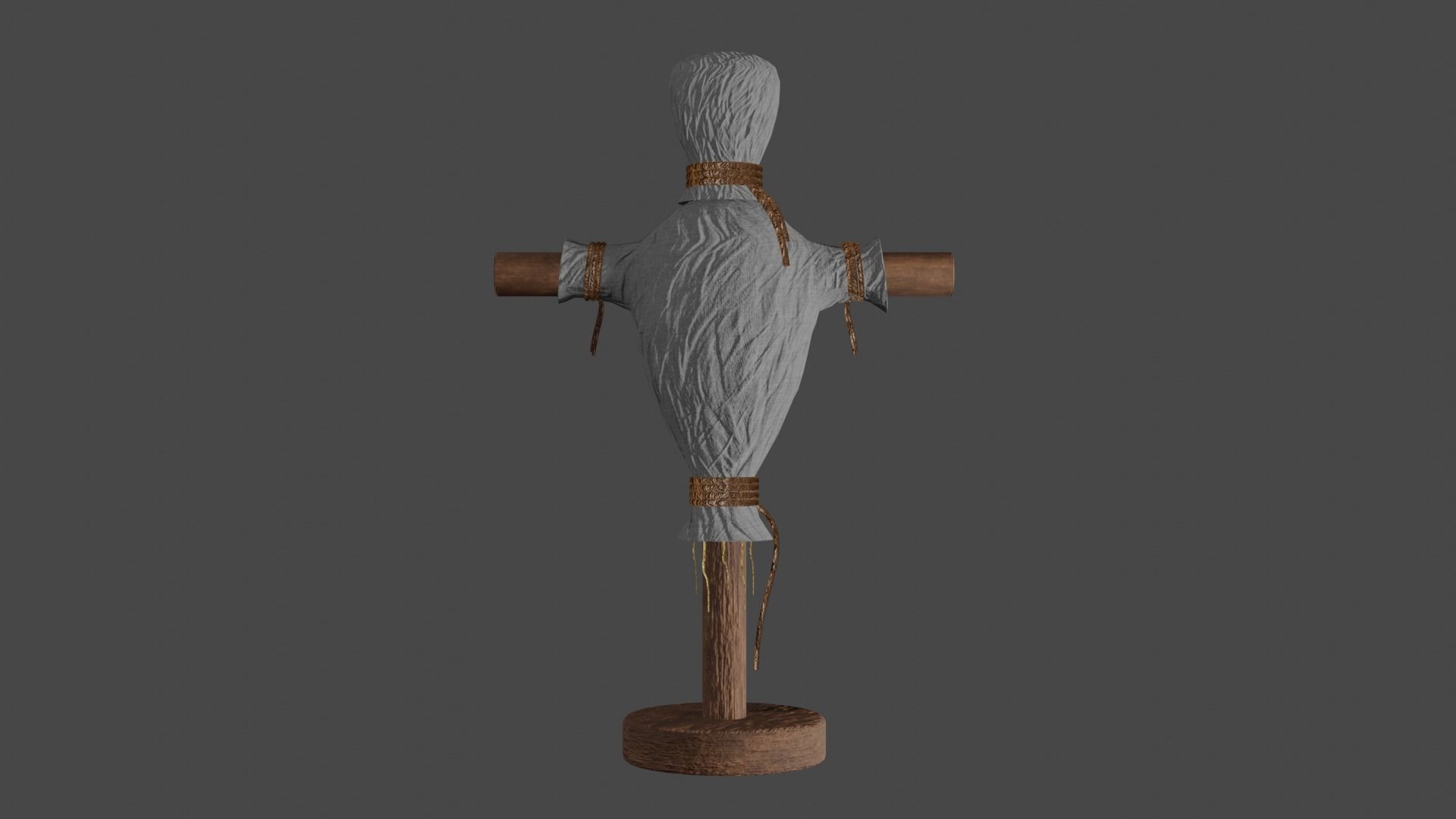 Medieval fencing training apparatus 3D model | CGTrader