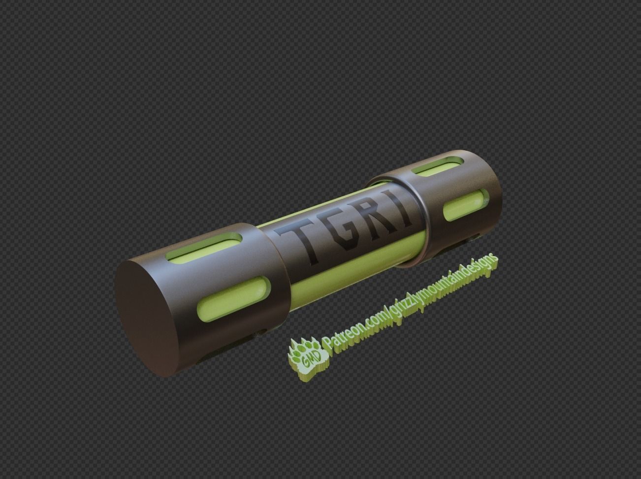 Teenage Mutant Ninja Turtles Mutagen Ooze Canister 3D model 3D ...