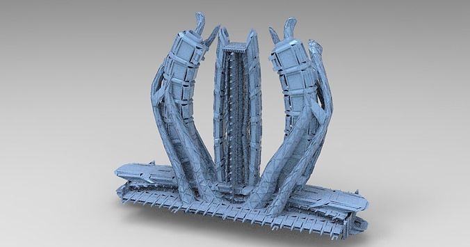 Tech ivy Tower 3D model | CGTrader