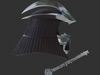 Accurate 1990 TMNT Shredder movie helmet Ninja Turtles 3D model 3D ...