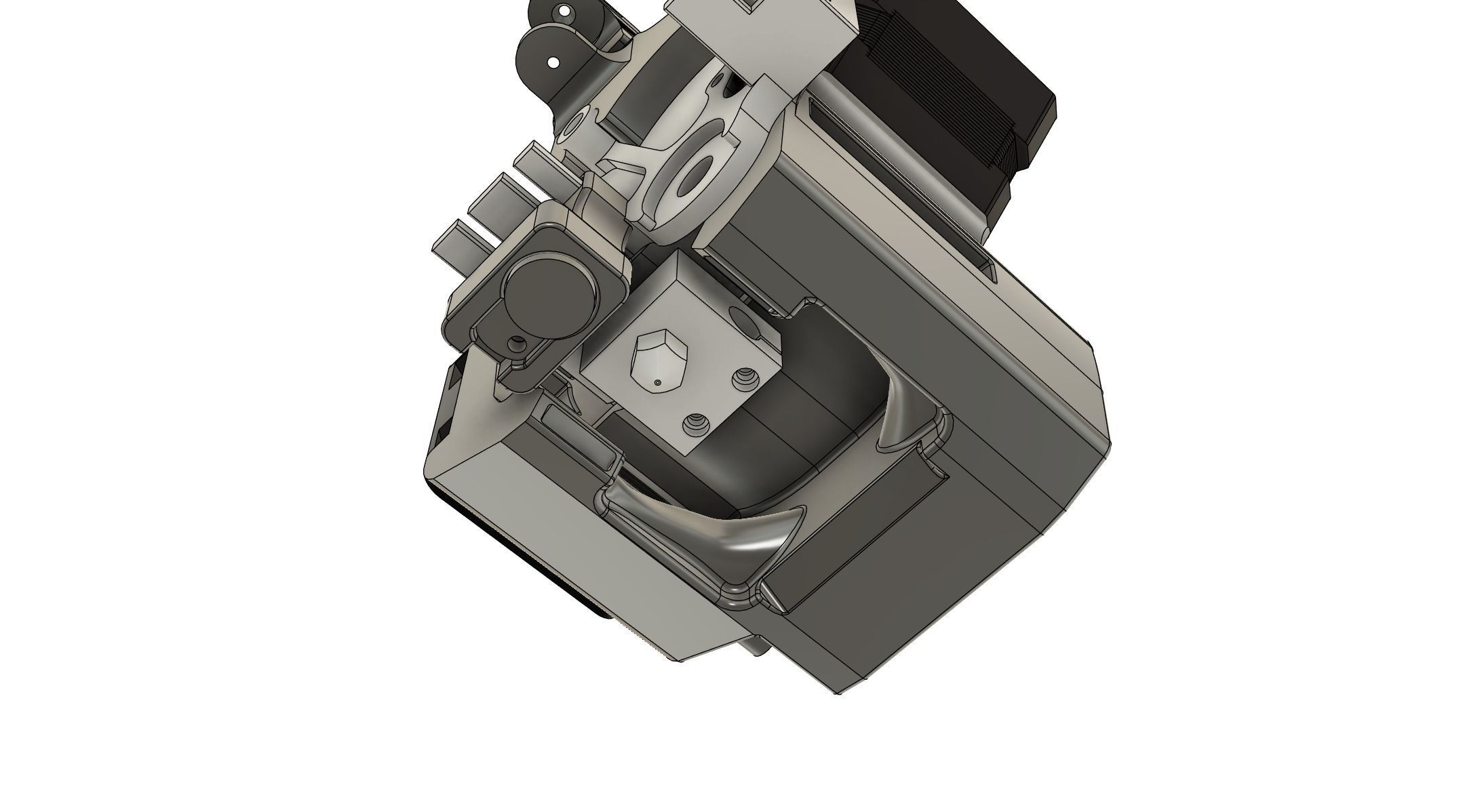 ENDER 3 MICROSWISS NG 5015 FAN SHROUD 3D model 3D printable | CGTrader