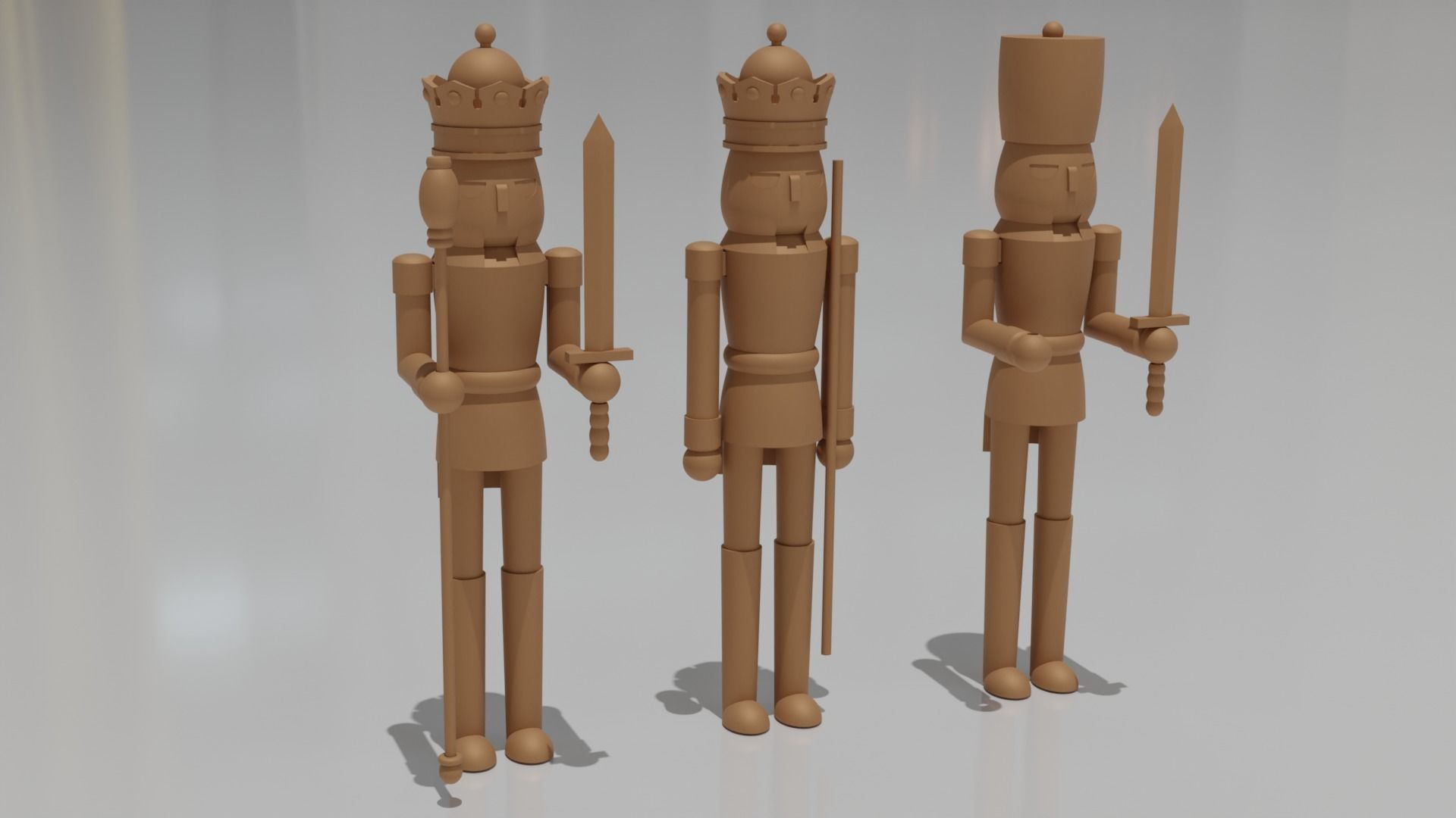 Nutcracker - Modular 3D model 3D printable | CGTrader