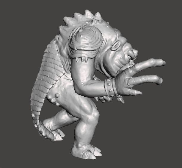 RANCOR MINIATURE MODELS SET FOR SCIFI OR FANTASY GAMES LEGION 3D model ...