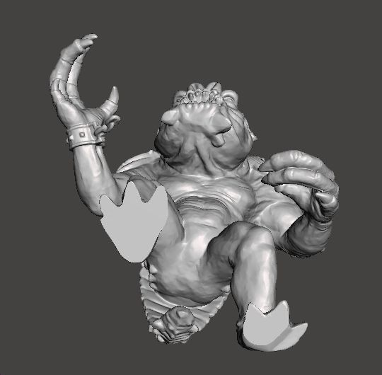 RANCOR MINIATURE MODELS SET FOR SCIFI OR FANTASY GAMES LEGION 3D model ...