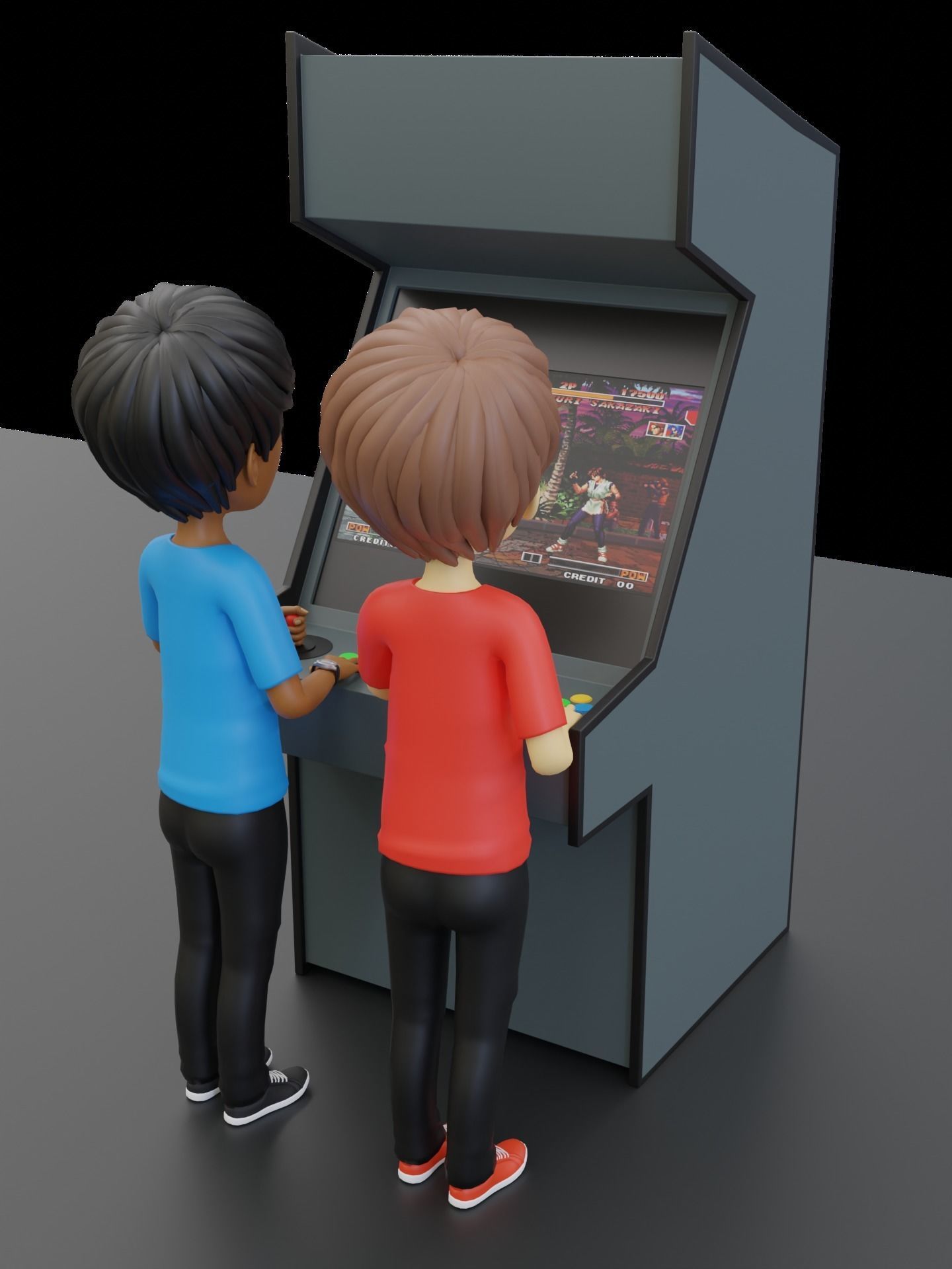 3D model Arcade Game Asset VR / AR / low-poly | CGTrader