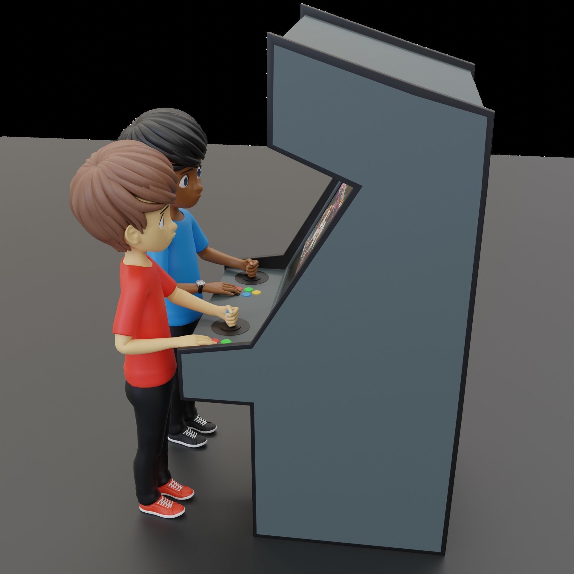 3D model Arcade Game Asset VR / AR / low-poly | CGTrader