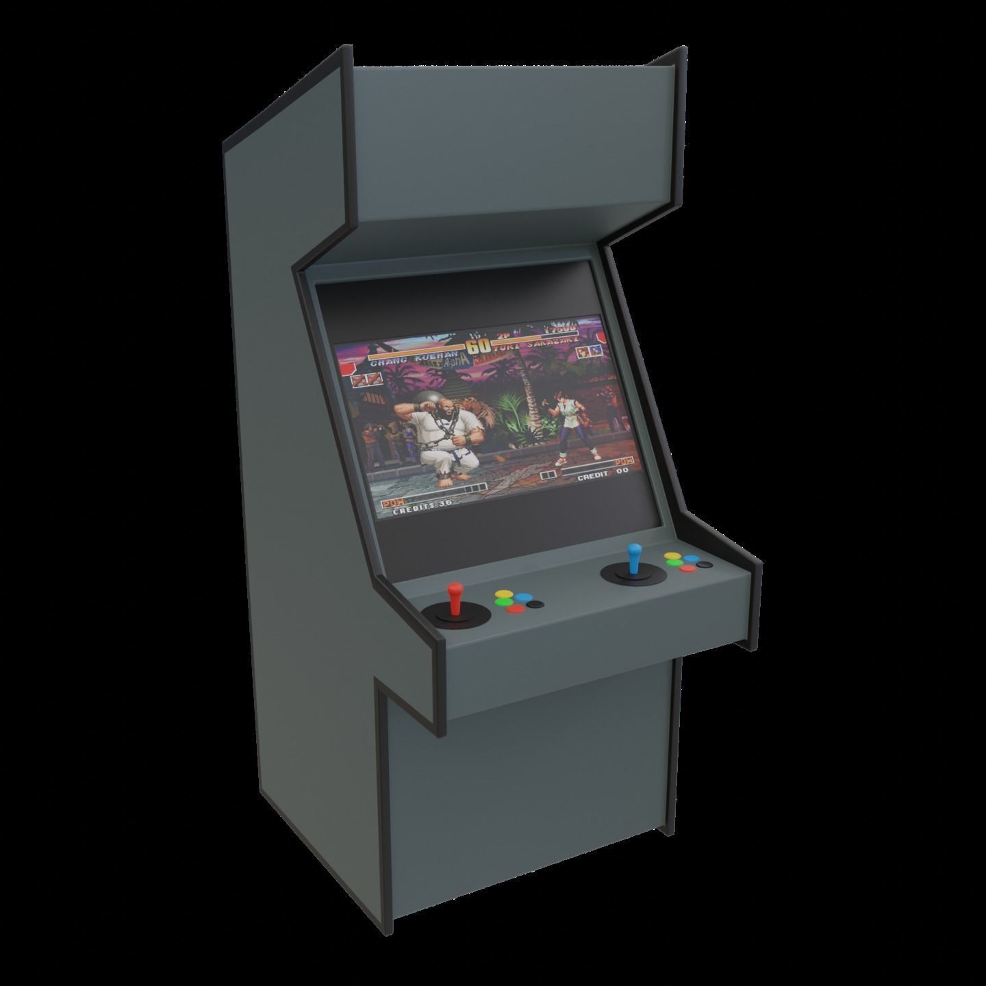 3D model Arcade Game Asset VR / AR / low-poly | CGTrader