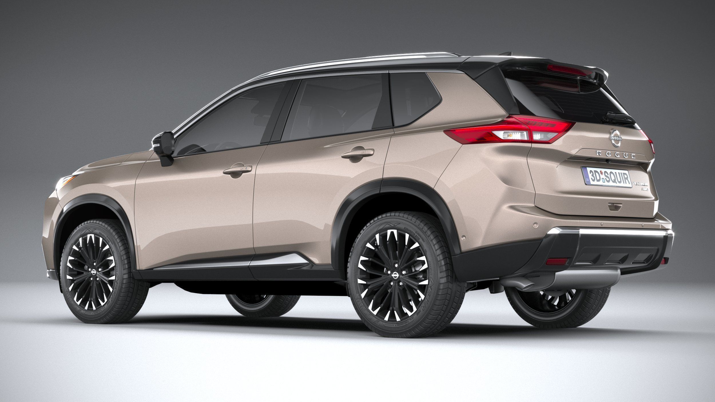 Nissan Rogue 2024 3D model | CGTrader