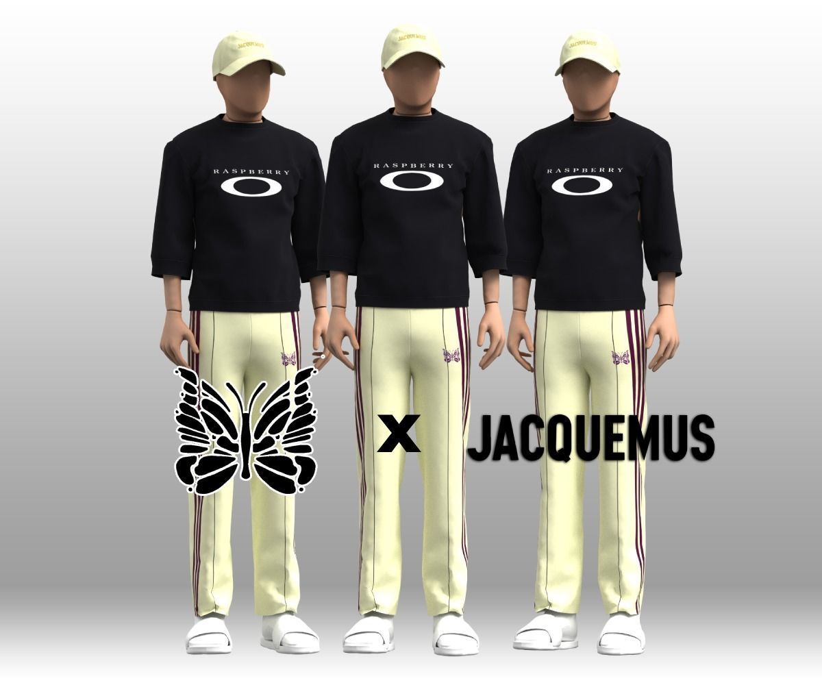 3D model 7 Streetwear outfits in low poly games ready all rigged VR ...