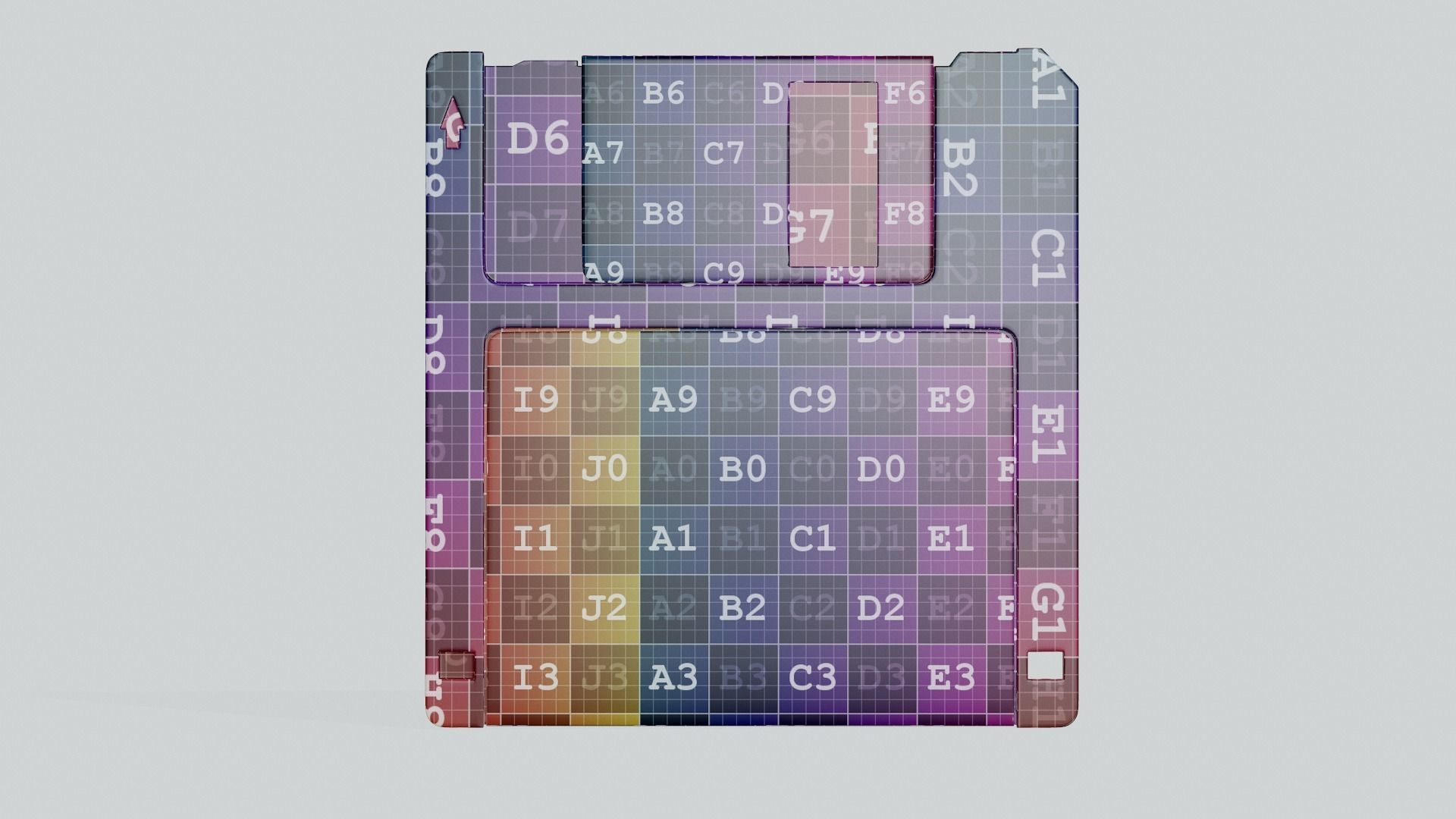 Floppy Disk Mockup 3D model | CGTrader