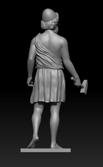 Greek Gods and Goddesses - Hephaistos 3D print model 3D model 3D ...