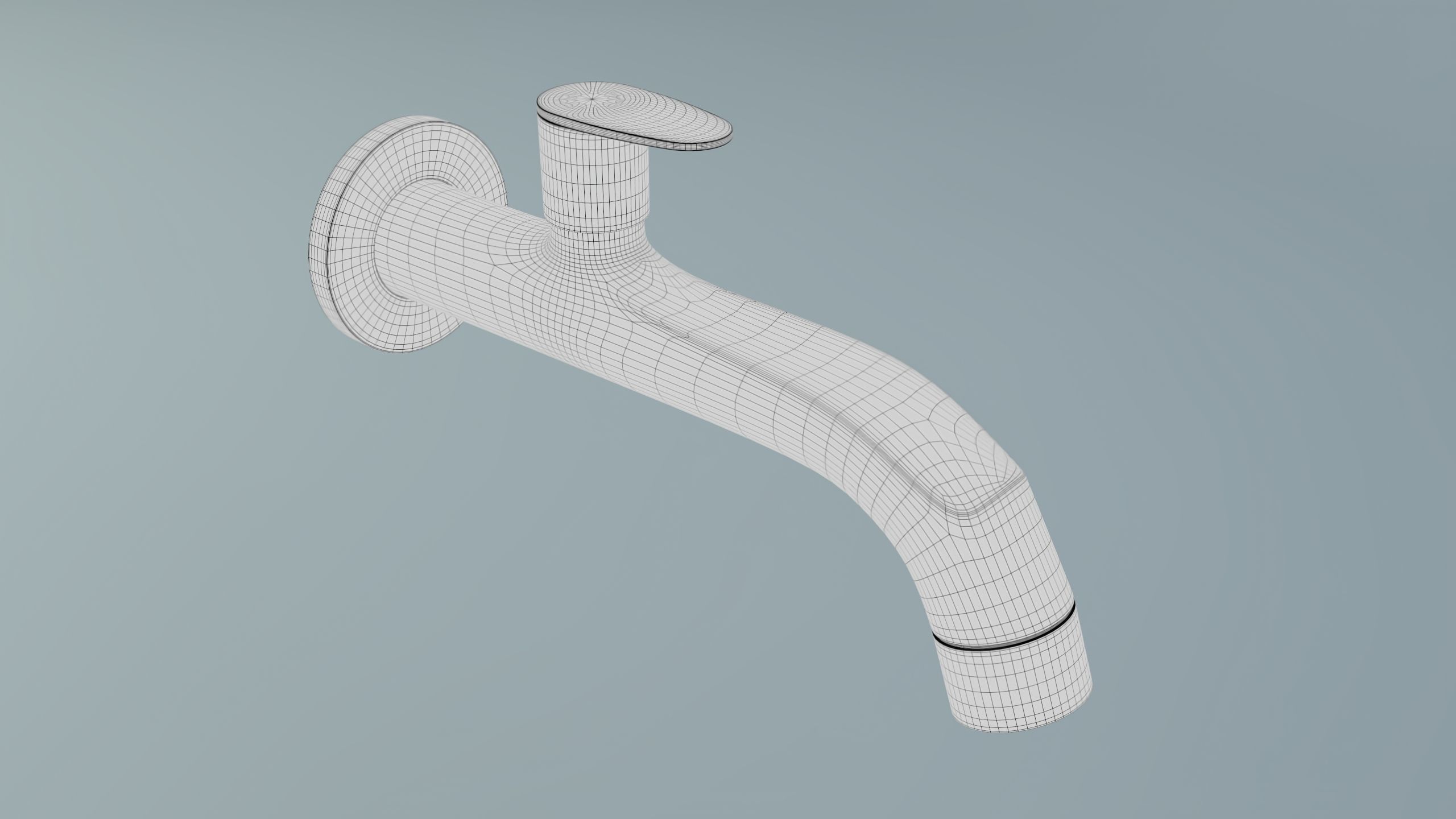 water tap realistic free 3D model | CGTrader