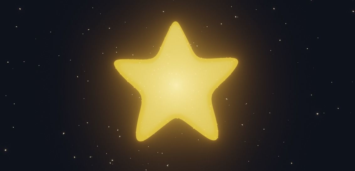 3D model Star with Plaster VR / AR / low-poly | CGTrader