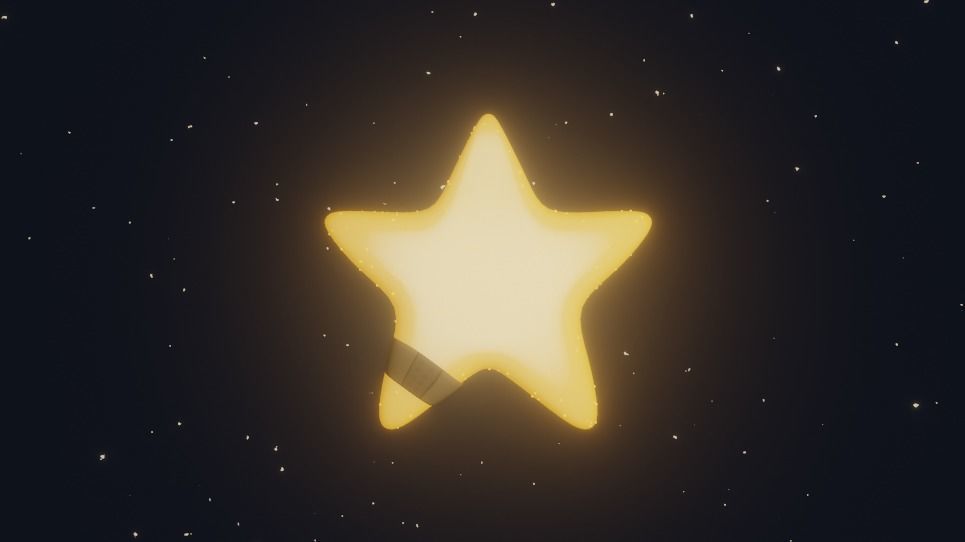 3D model Star with Plaster VR / AR / low-poly | CGTrader