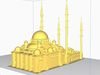 mosque of suleymaniye 3D model 3D printable | CGTrader