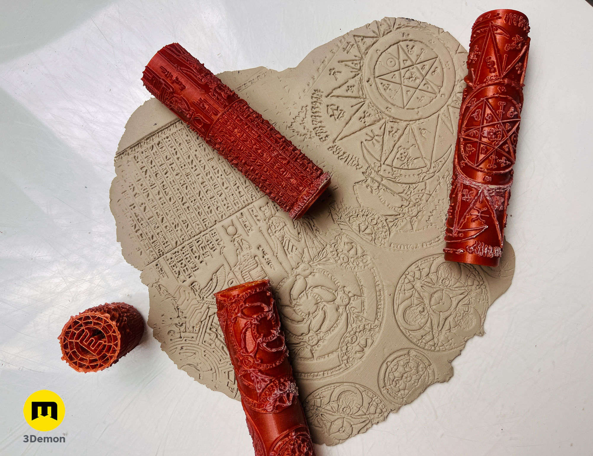 DnD terrain rollers - Symbols 3D model 3D printable | CGTrader