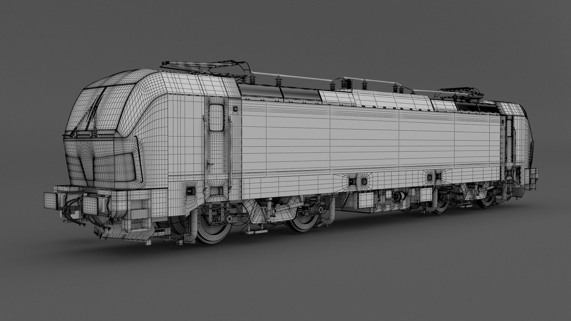 Siemens Vectron Rail Force One 3D model | CGTrader