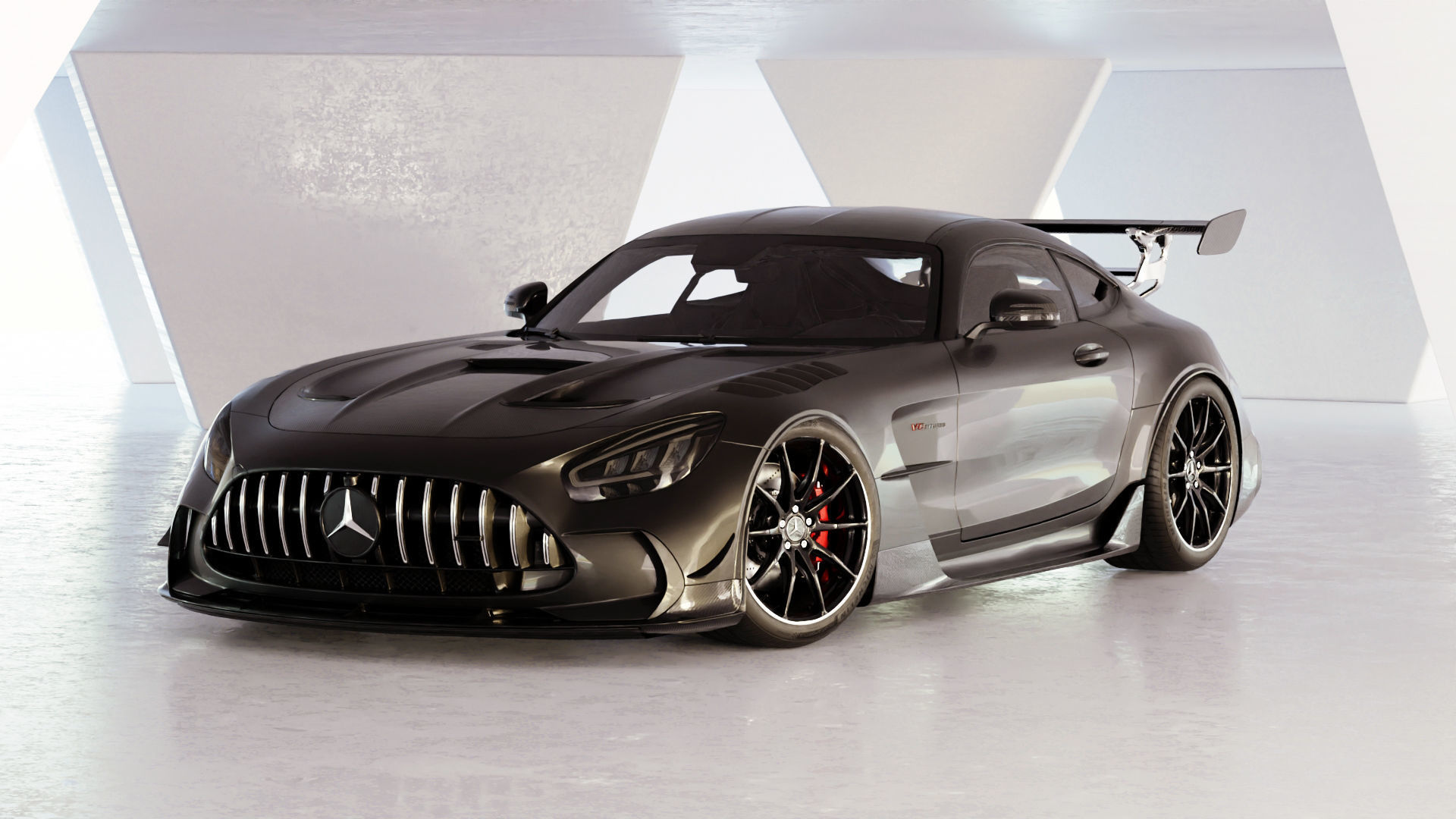 3D model Car Lighting Scene 3D Blender File VR / AR / low-poly | CGTrader