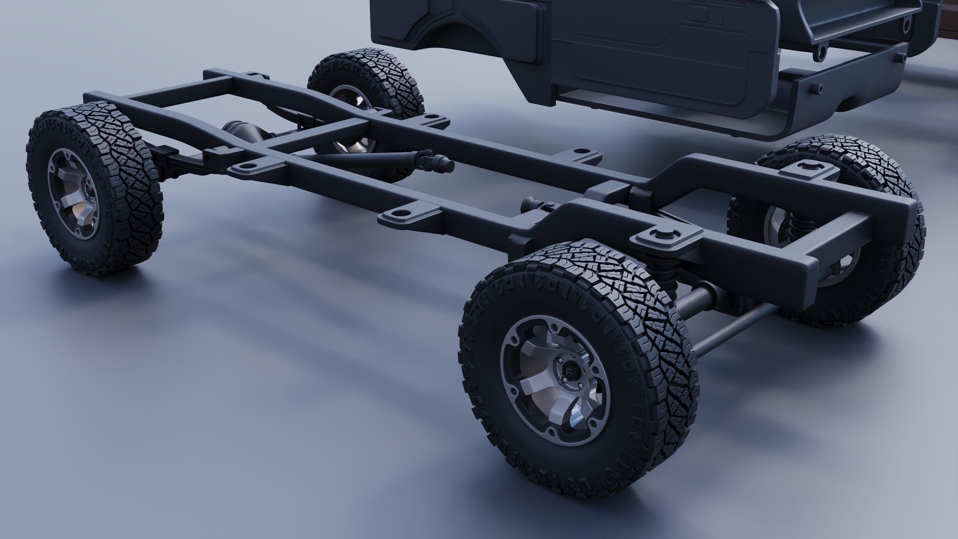 Jeep Cherokee XJ 2 Door 1984 Custom 3D model 3D printable | CGTrader