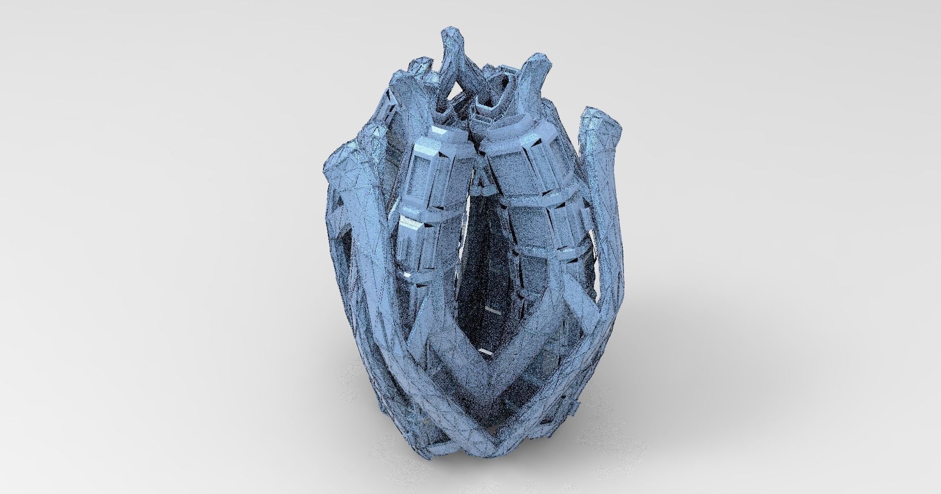 Sci fi eclipse monolith Tower collection 3D model | CGTrader