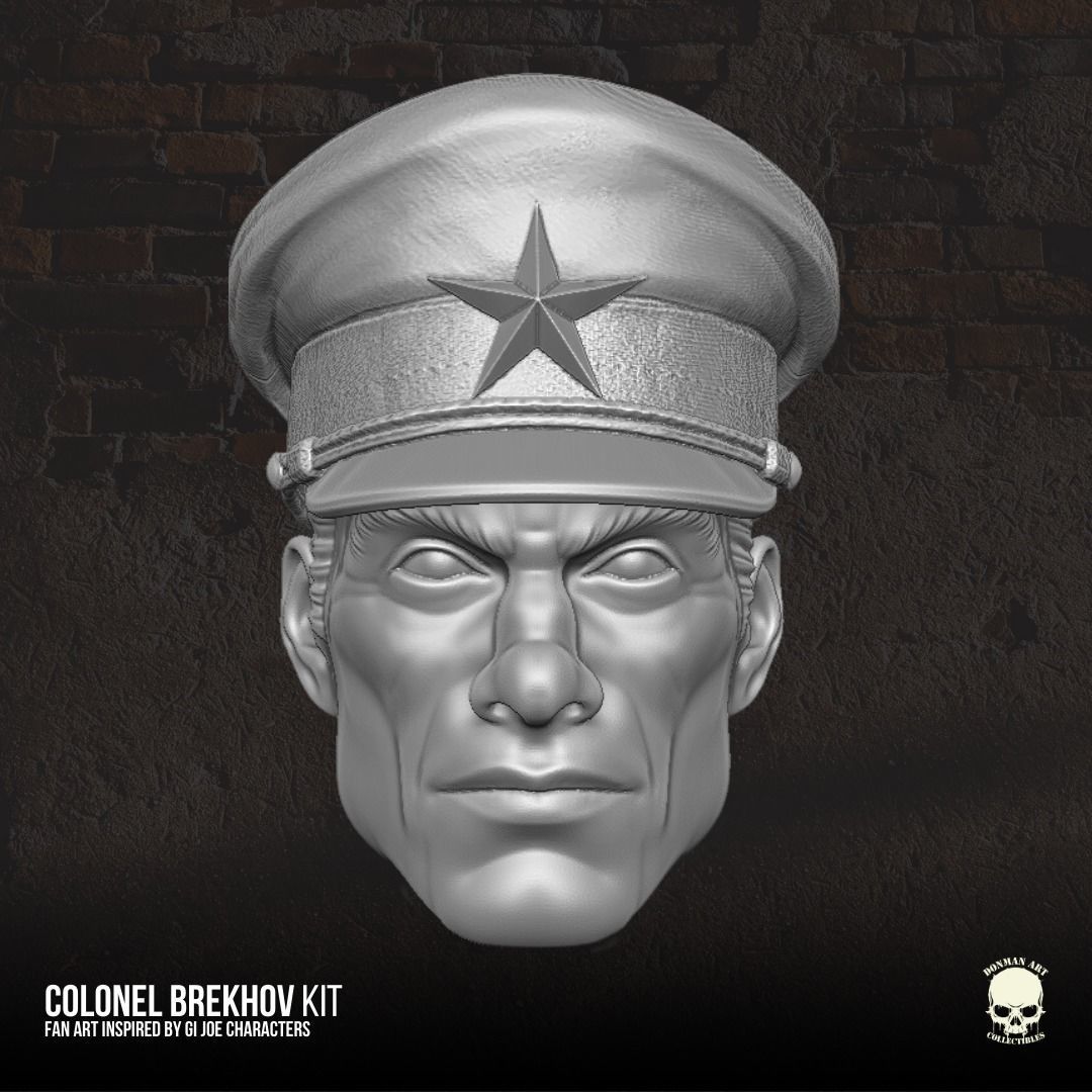 Colonel Brekhov Fan Art Kit 3D printable File For Action Figures 3D ...