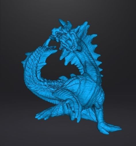 LAGIACRUS PVC PLASTIC FIGURE TOY MODEL DRAGON MONSTER FANTASY 3D model ...