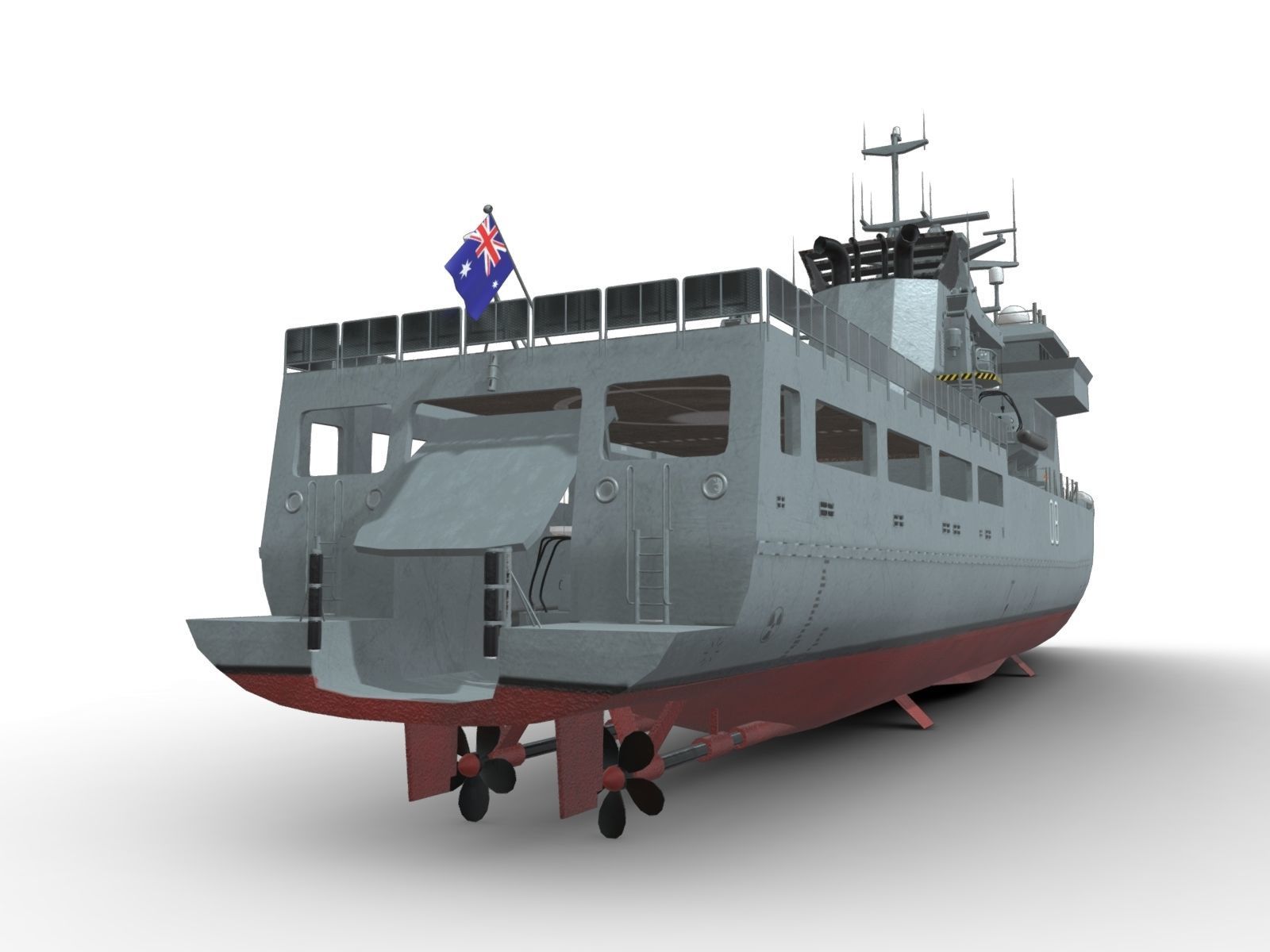 Arafura Class Offshore Patrol Vessel - OPV 3D model | CGTrader