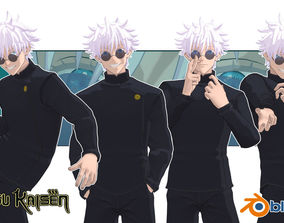 Rigged Gojo 3D Models | CGTrader