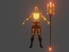 3D model Daimon Hellstrom VR / AR / low-poly | CGTrader