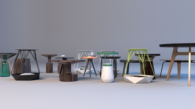 Side table 26 Modern designs 3ds Max Model 3D model | CGTrader