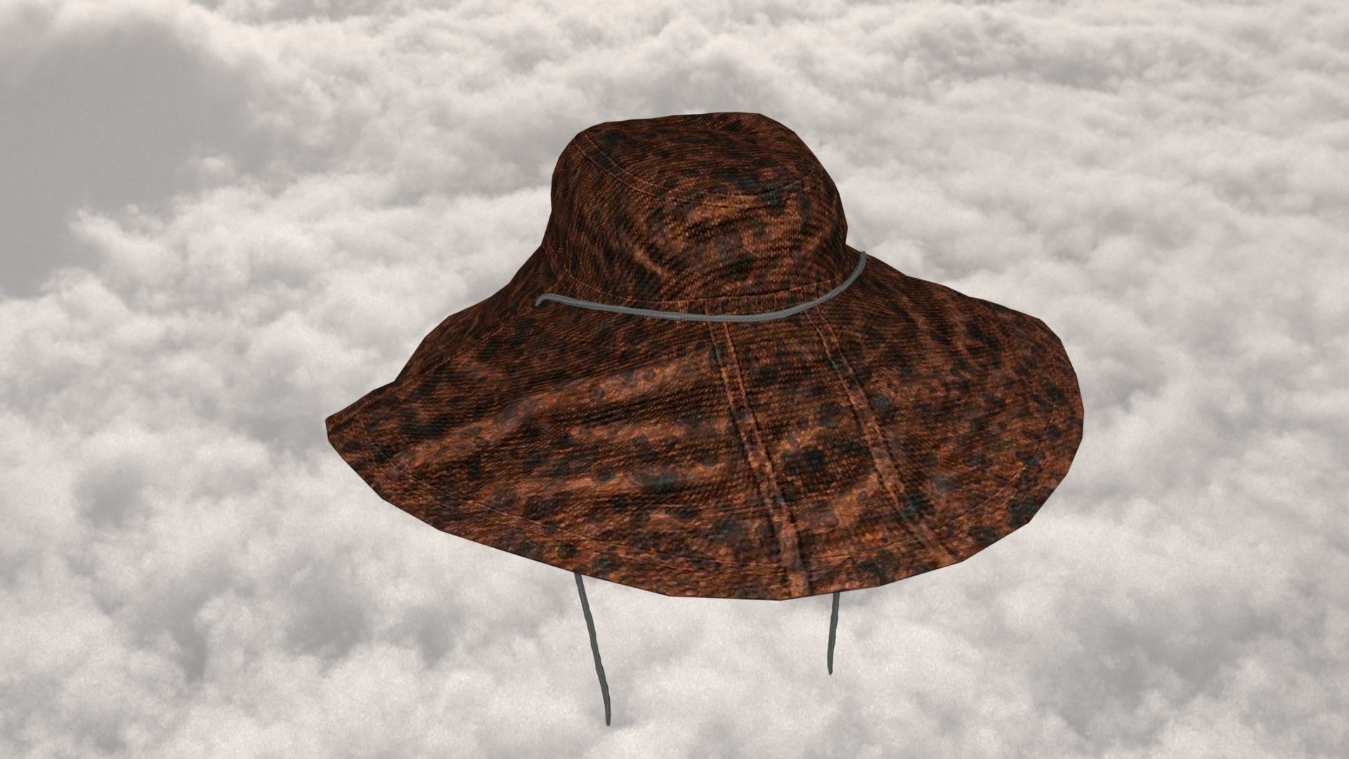 3D model explorer hat VR / AR / low-poly | CGTrader